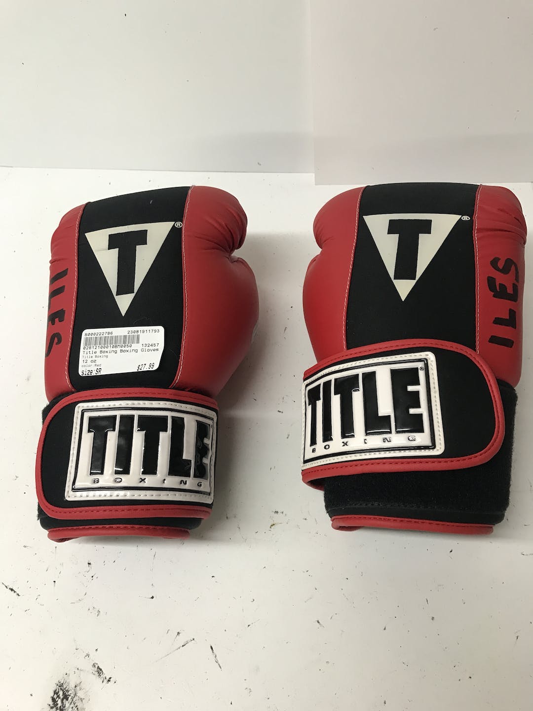 Used Title Boxing Senior 12 Oz Boxing Gloves | SidelineSwap