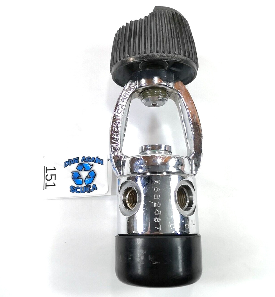 Mares MR12 First 1st Stage Yoke Regulator Scuba Dive MR 12 1 x HP 4 x ...