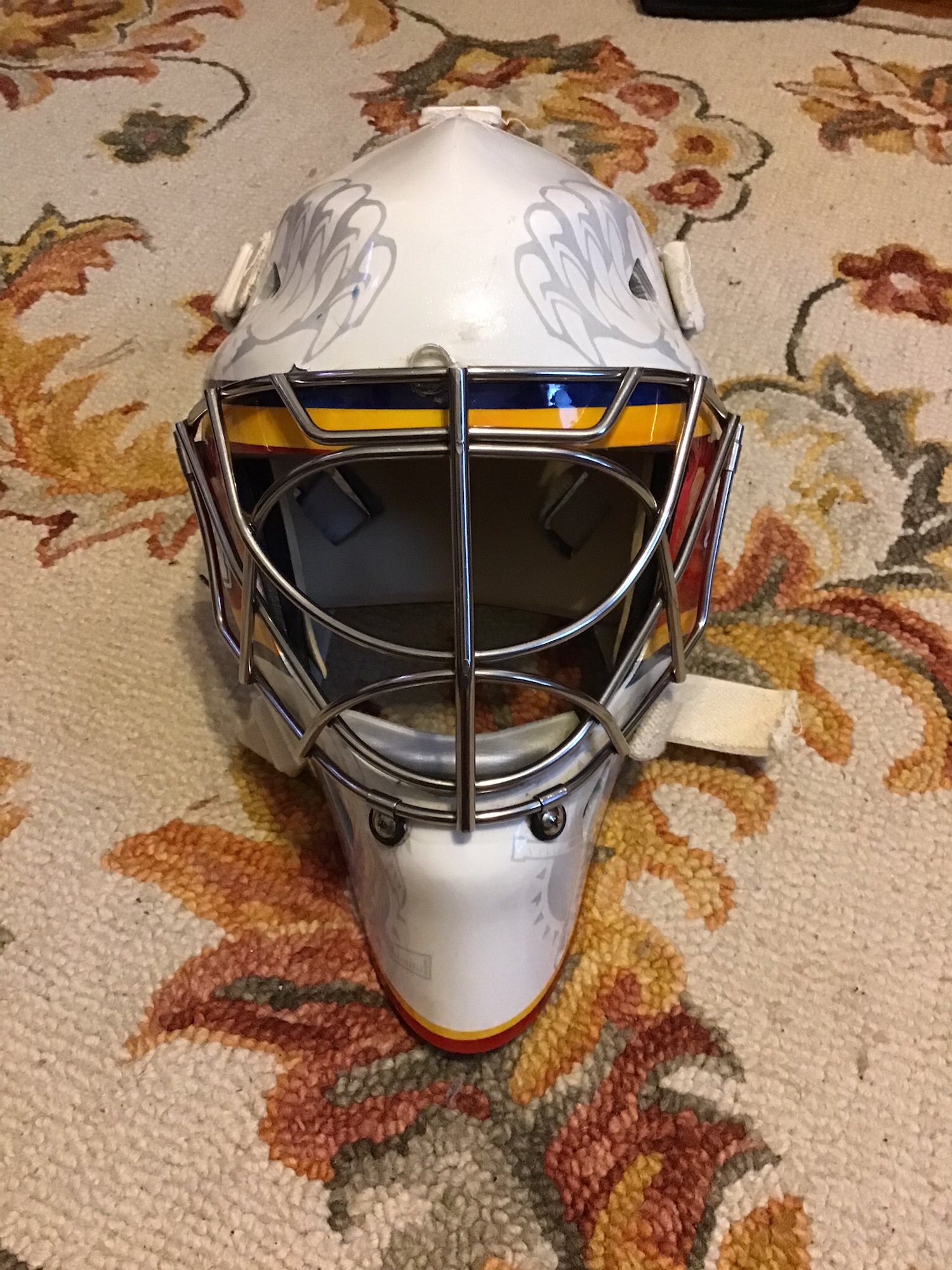 Warwick NHL Goalie Mask Florida Panthers | SidelineSwap