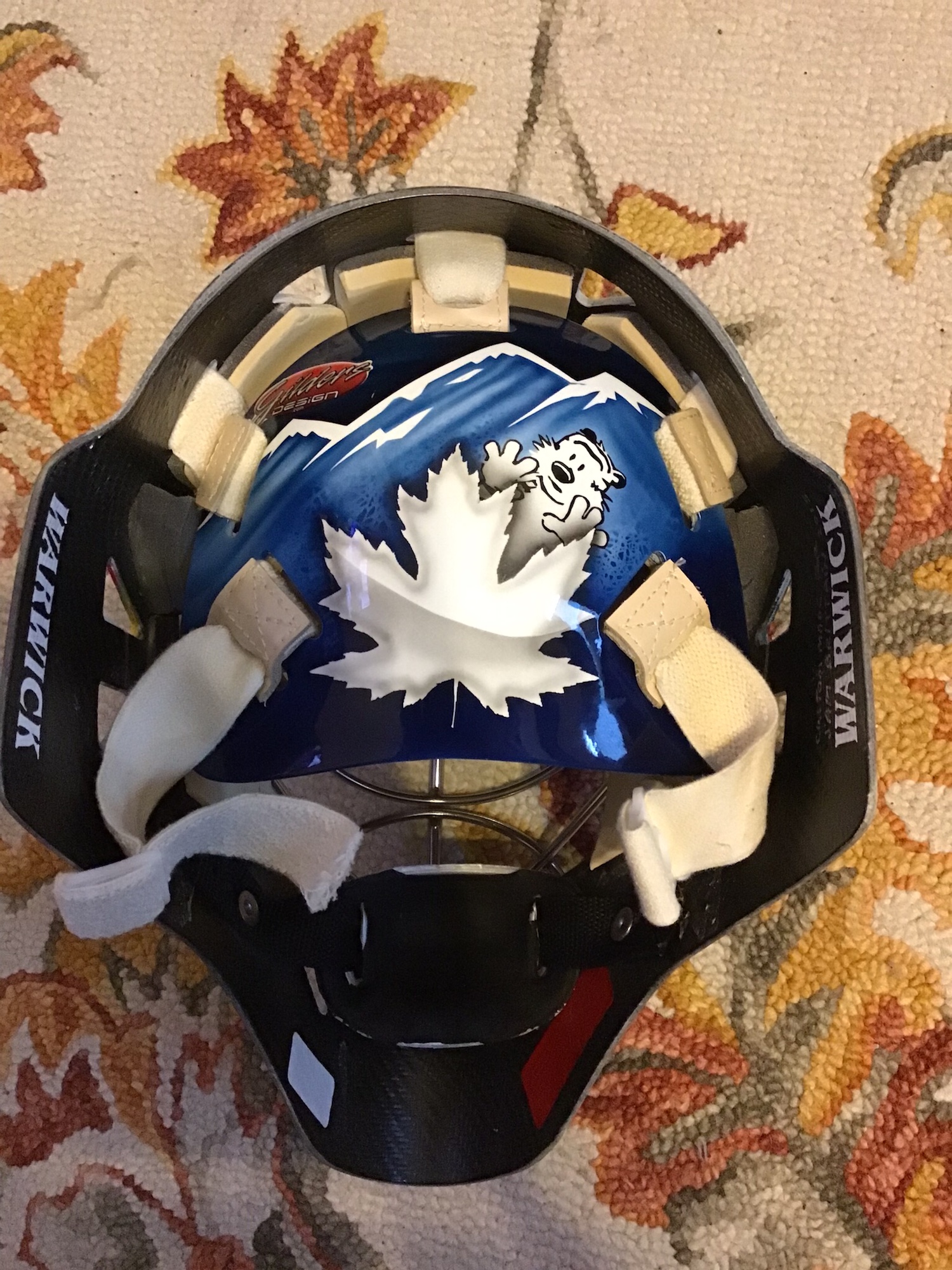Warwick NHL Goalie Mask Florida Panthers | SidelineSwap