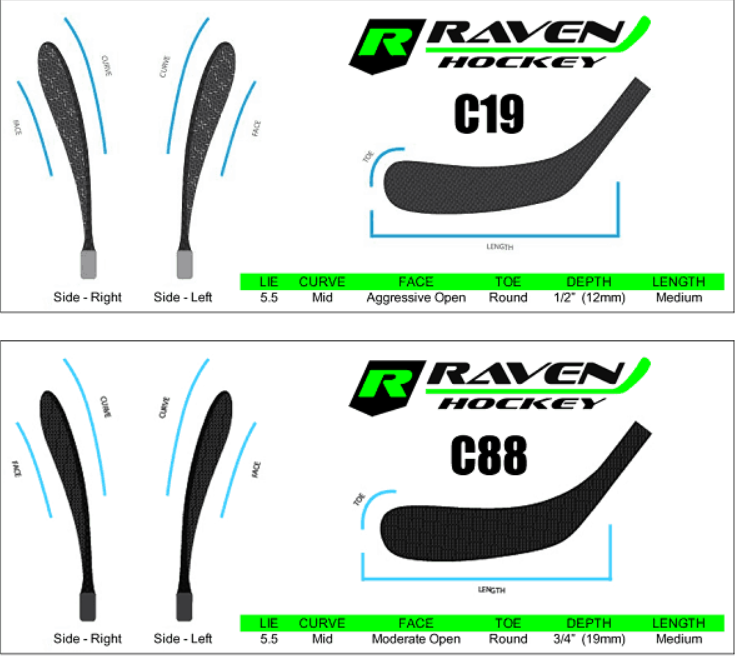 New Youth Raven Edge 50 Flex Hockey Stick | SidelineSwap