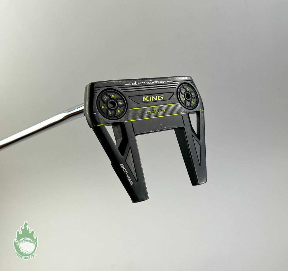 Used Left Handed Cobra King Nova Putter 34" KBS CT Tour 120 Steel Golf ...