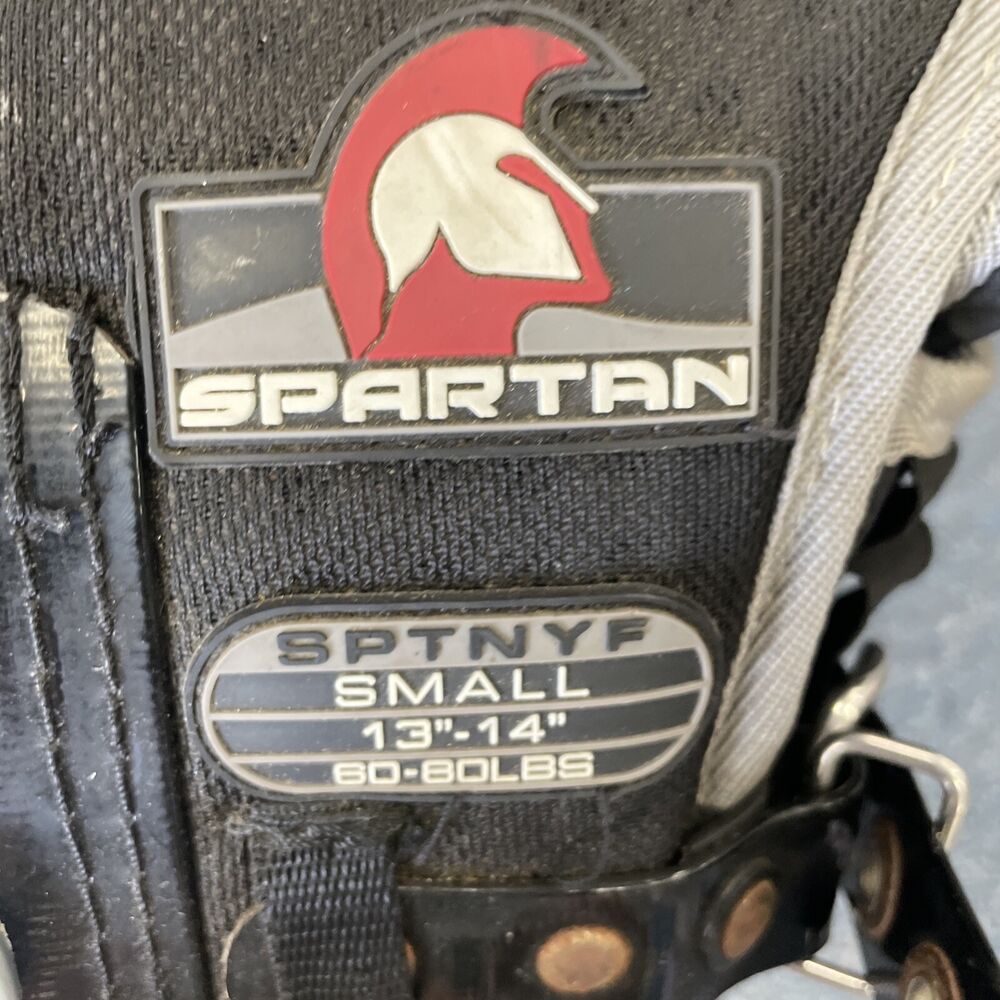 Youth Size Small 13”-14” RAWLINGS SPARTAN SRG FOOTBALL SHOULDER PADS ...