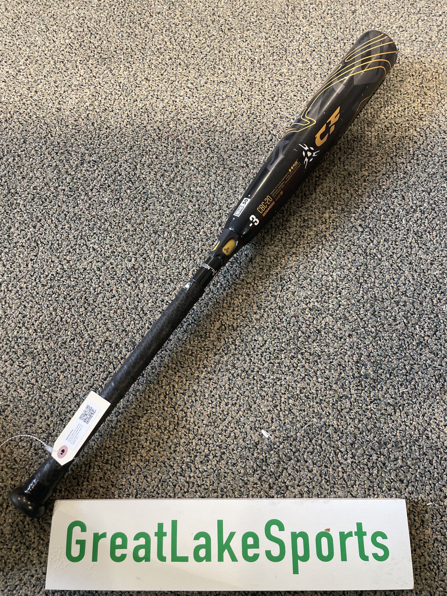 Used BBCOR Certified 2020 DeMarini CF Composite Bat -3 28OZ 31 ...