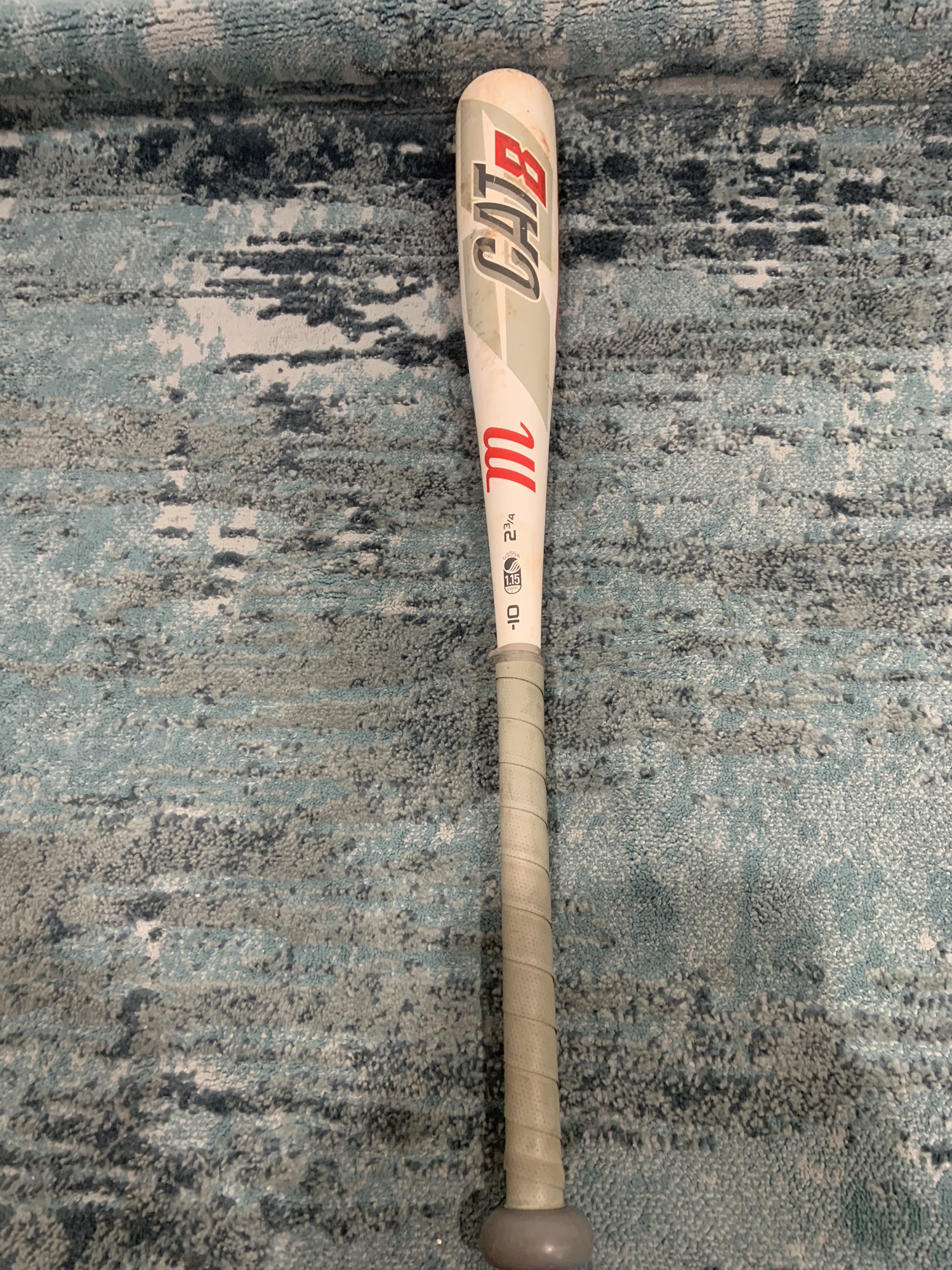 USSSA Certified Alloy (-10) 17 oz 27" CAT 8 Bat | SidelineSwap
