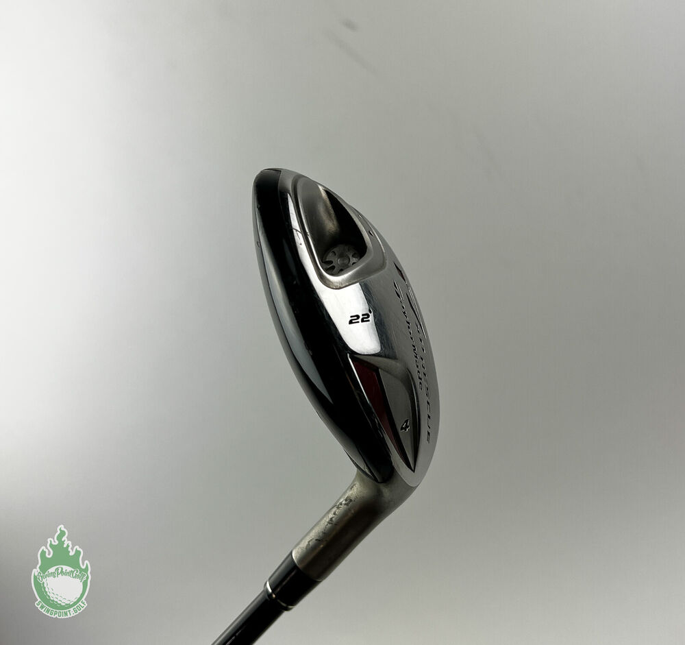 Used RH TaylorMade r7 XD Rescue 4 Hybrid 22* 65g Uniflex Graphite Golf ...