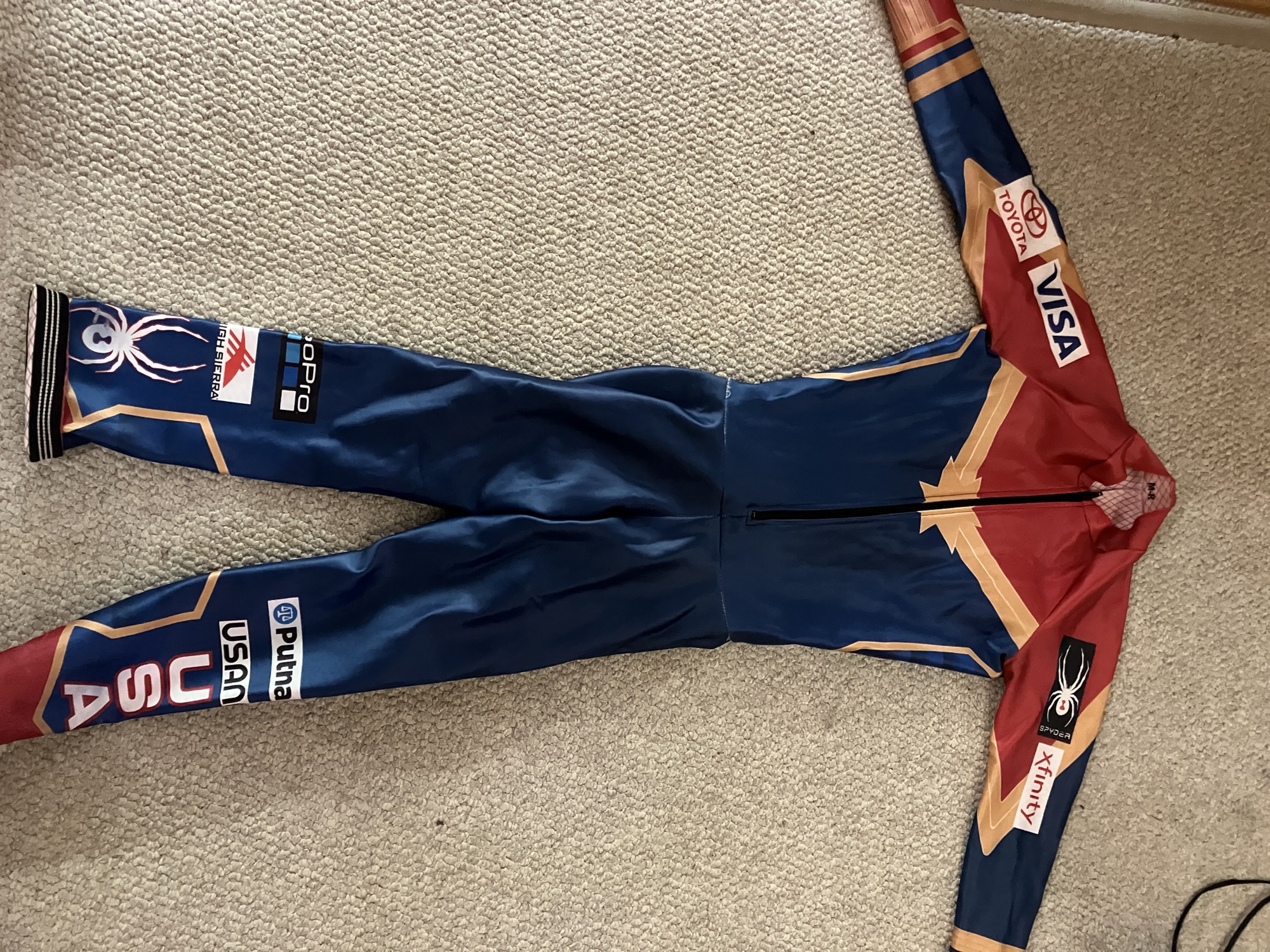 Spyder downhill speed suit us ski team fis approved | SidelineSwap