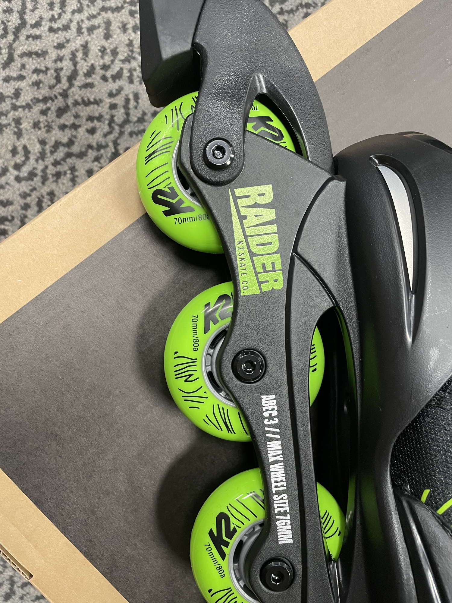 K2 Raider Adjustable (size 4-8) Inline skates | SidelineSwap