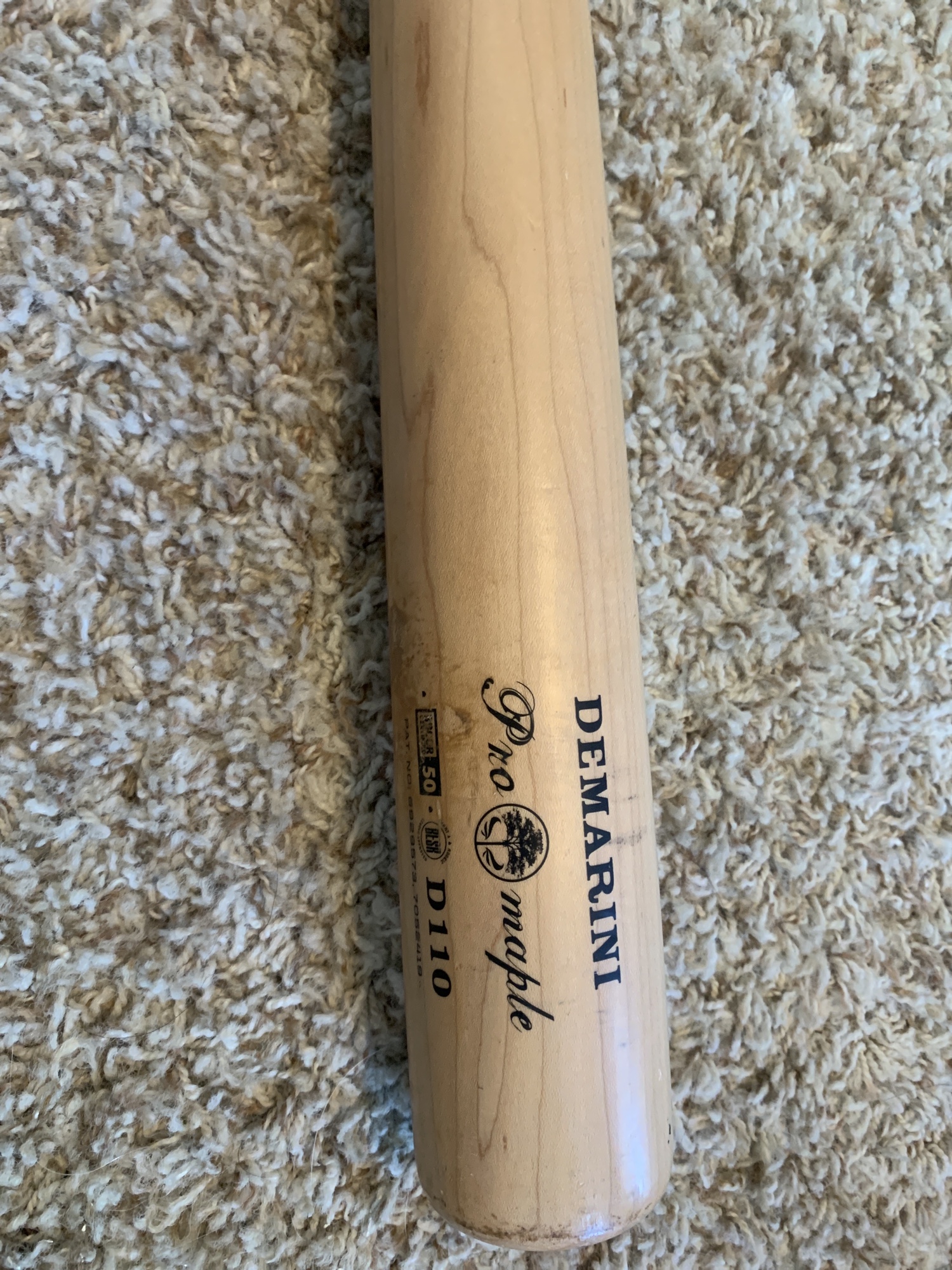 BBCOR Certified Maple (-3) 30 oz 33" D110 Pro Maple Bat | SidelineSwap