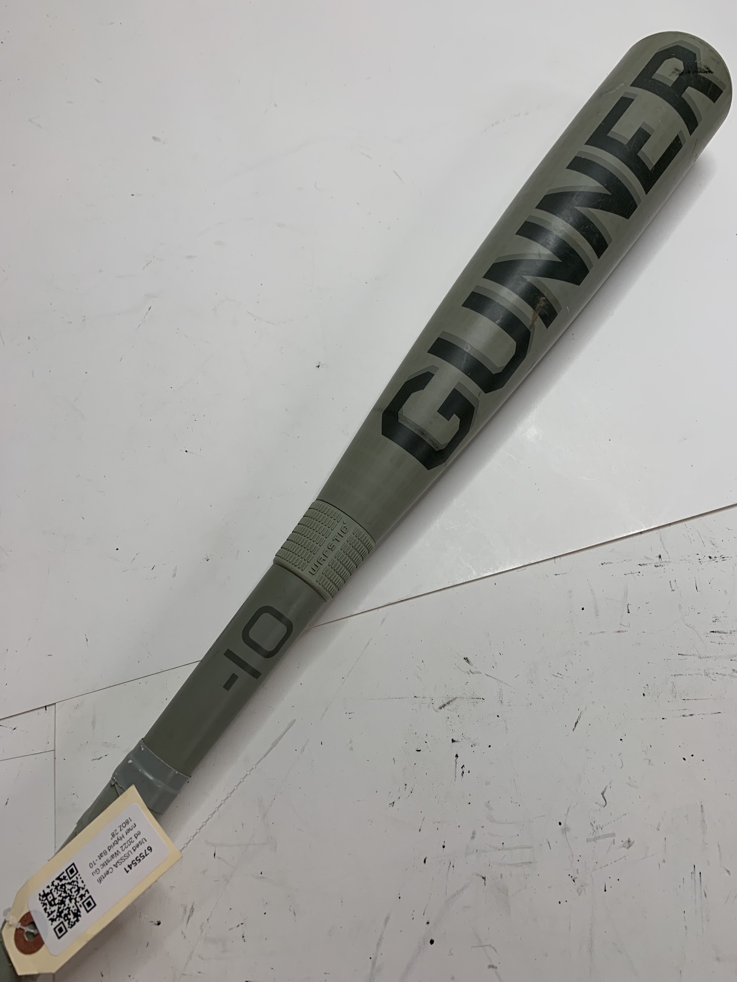 Used USSSA Certified 2022 Warstic Gunner Hybrid Bat -10 18OZ 28 ...