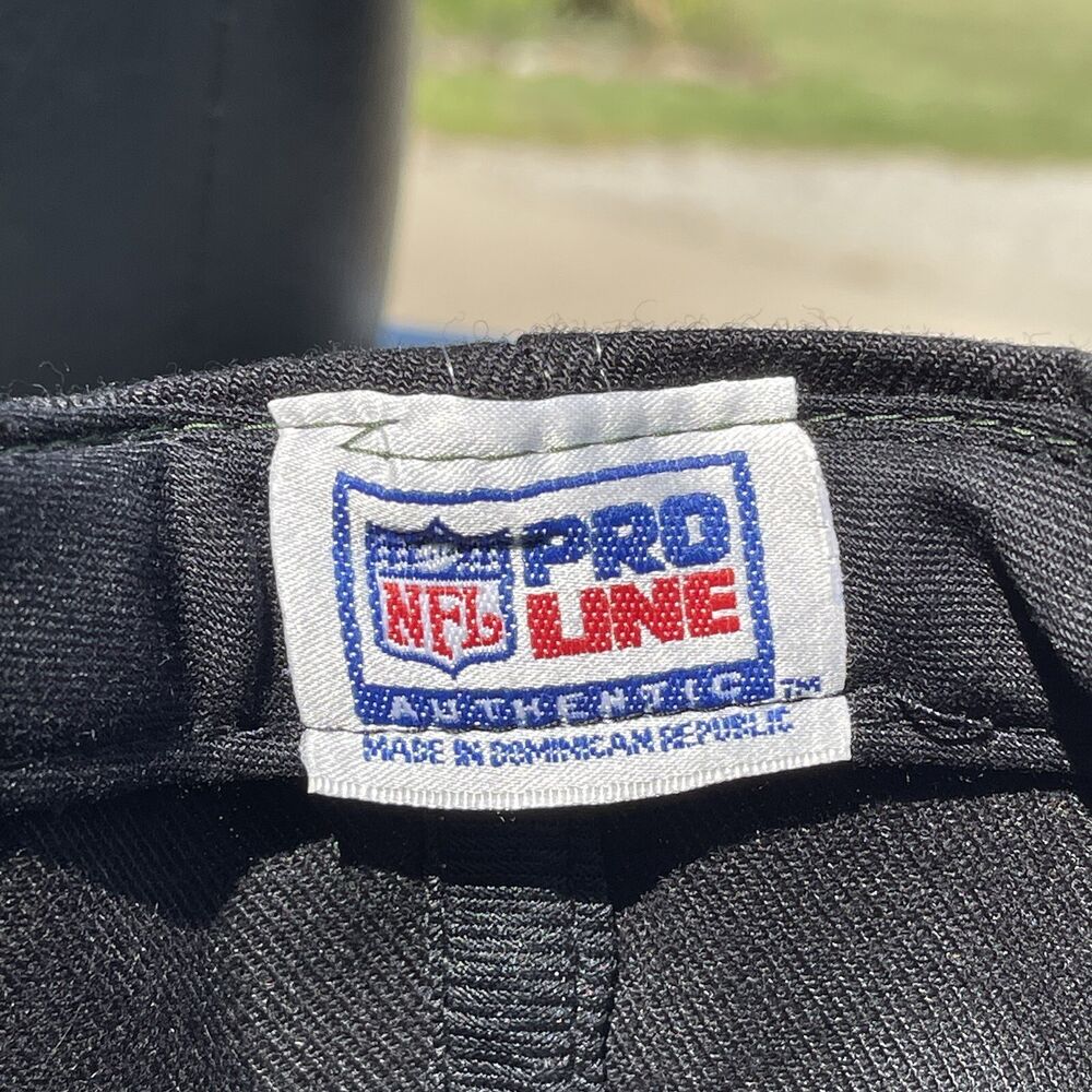 Vintage Green Bay Packers Logo Athletic Shark Tooth Hat Black Dome Pro ...