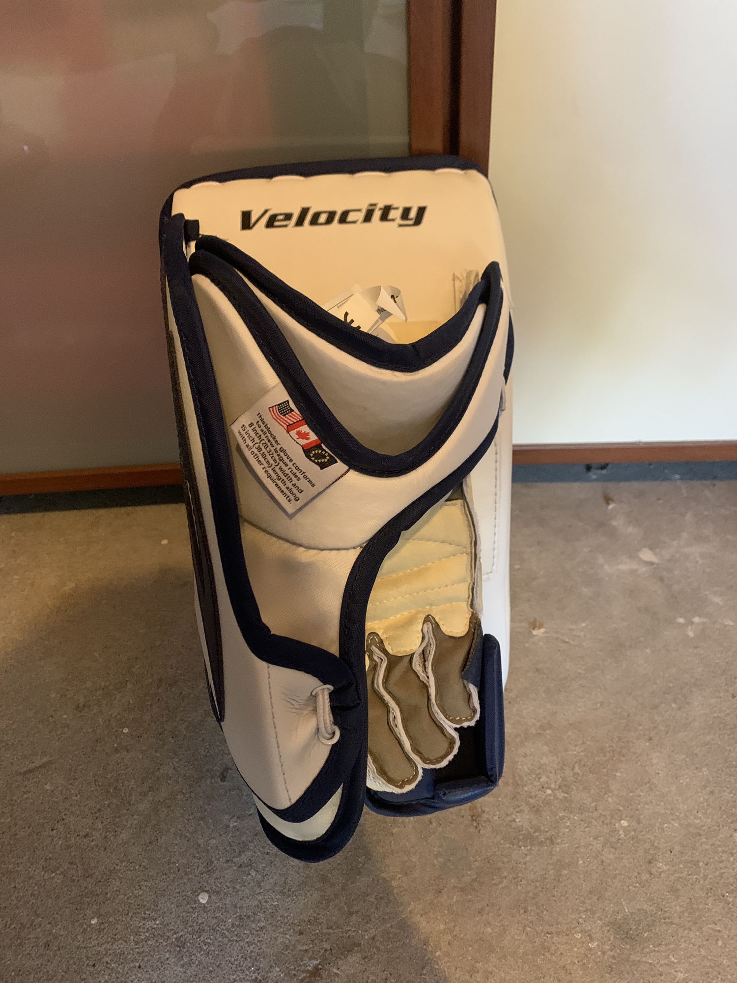 New Regular Velocity V5 Glove and Blocker | SidelineSwap