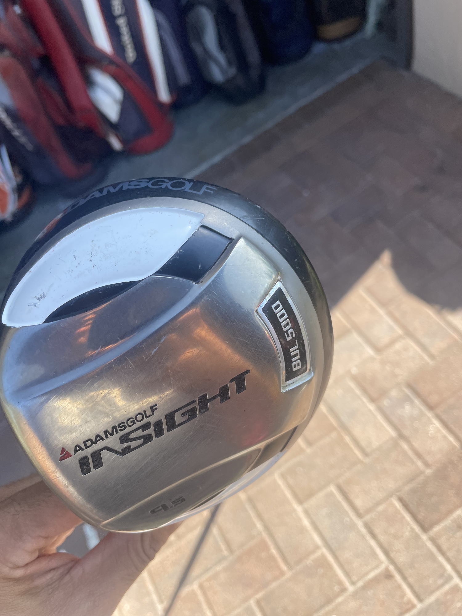 Adams insight bull 5000 golf driver in left hand 9.5 deg / Fujikura ...
