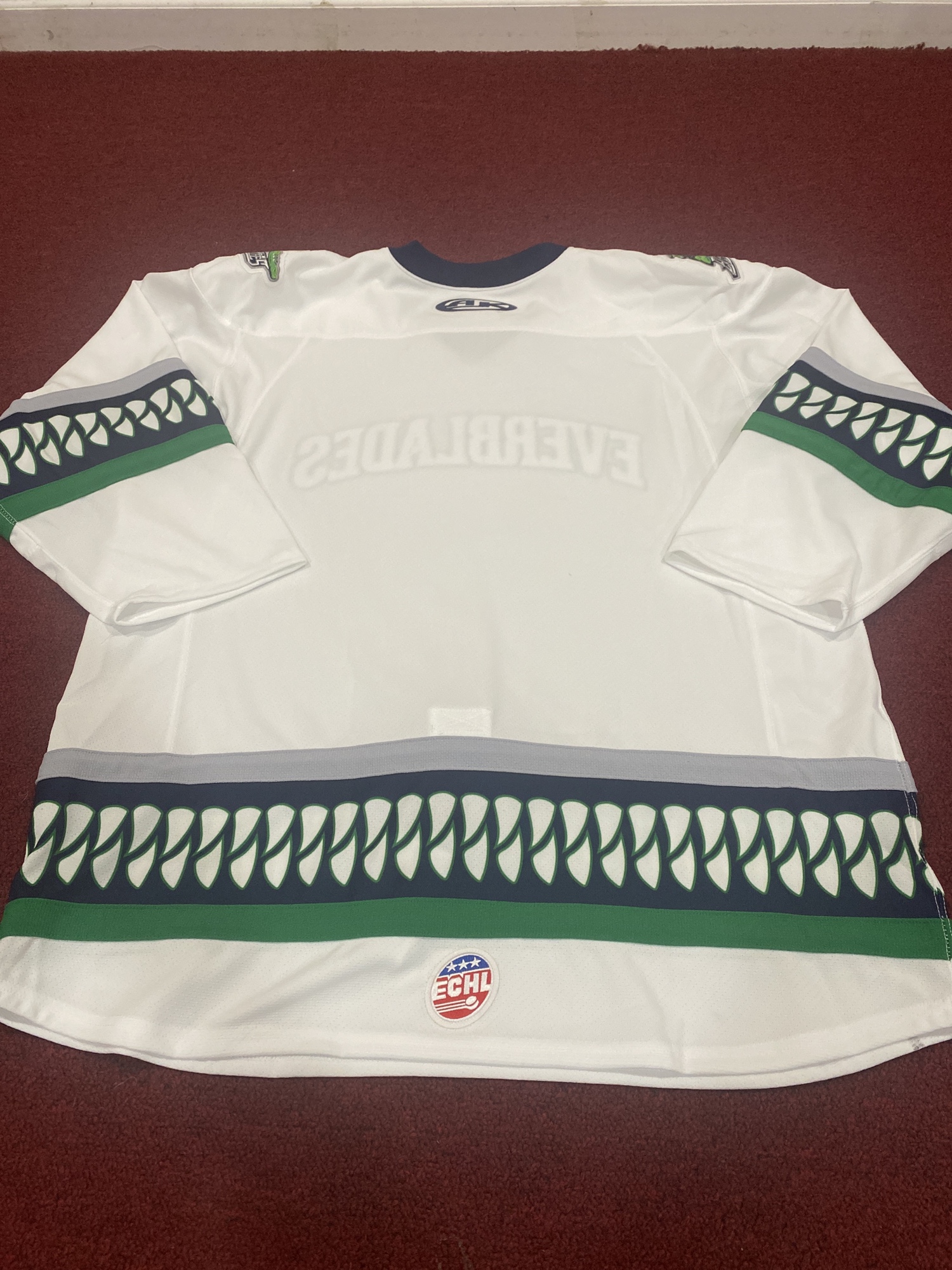 Florida Everblades XXL Athletic Knit Game Jersey Item#PDFLGJ | SidelineSwap