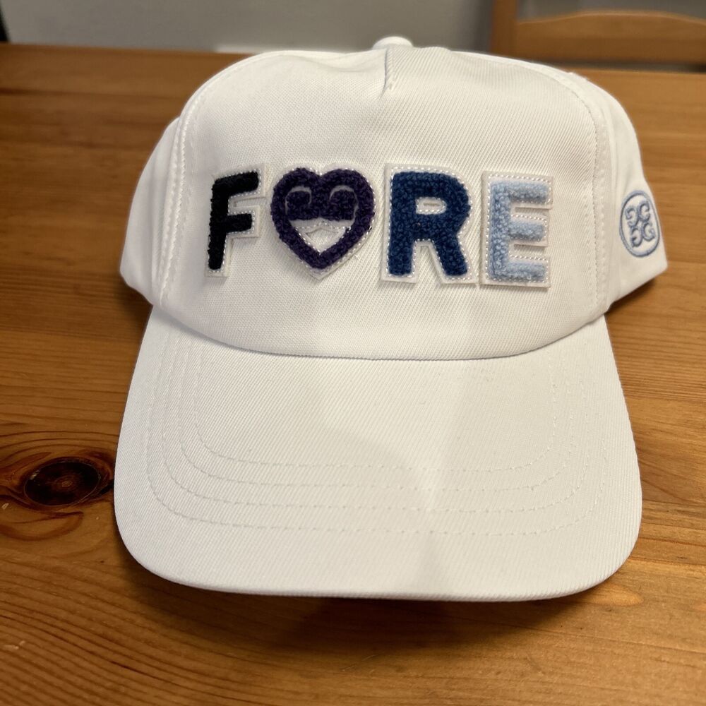 G/FORE G Fore G4 Women’s SNAPBACK GOLF HAT White FORE Hat NEW ...