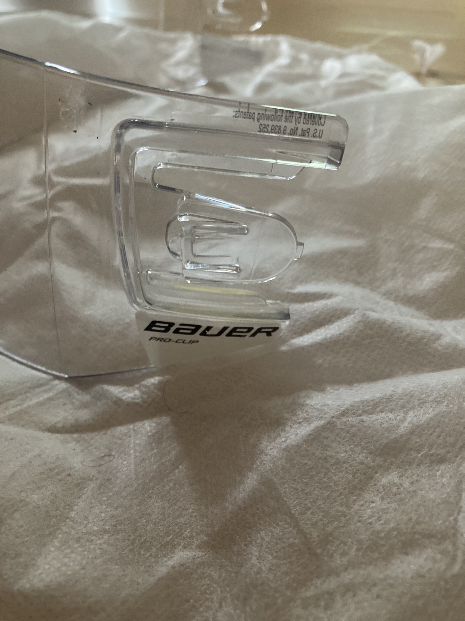Bauer Visor HDO Pro Clip Used | SidelineSwap