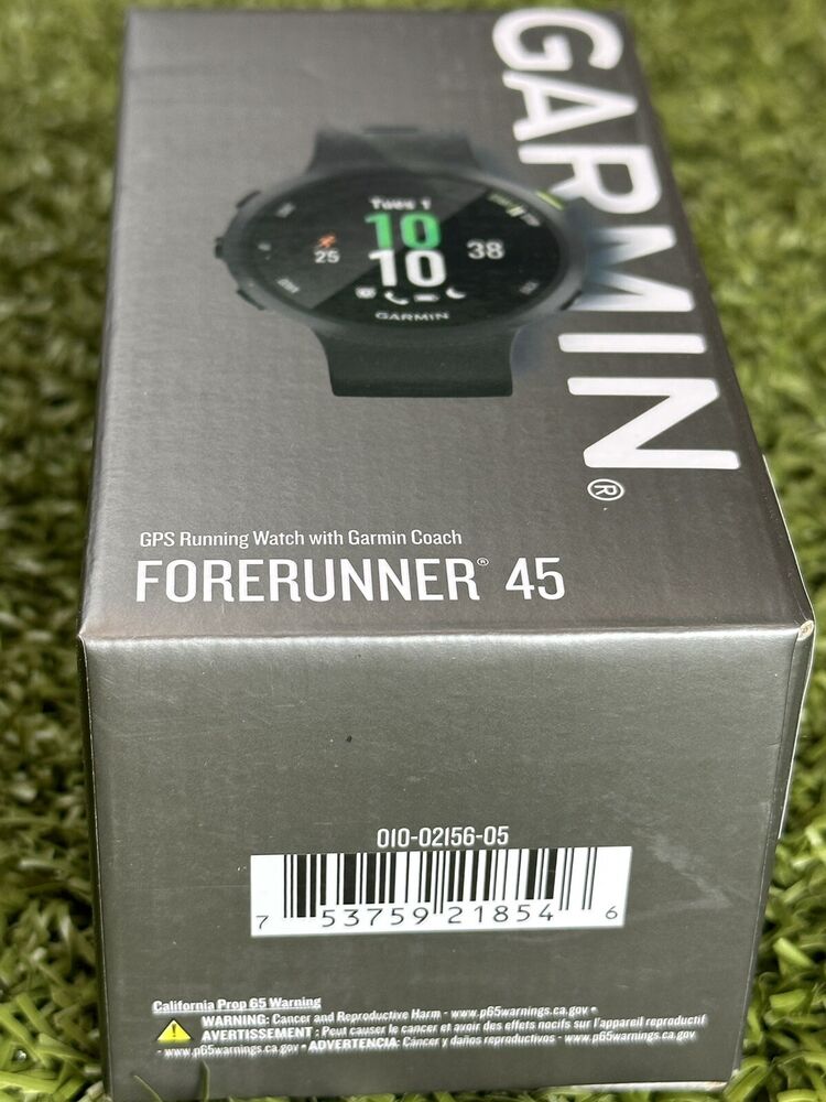 Garmin Forerunner 45 GPS Running Watch Fiber Reinforced Polymer 42mm ...