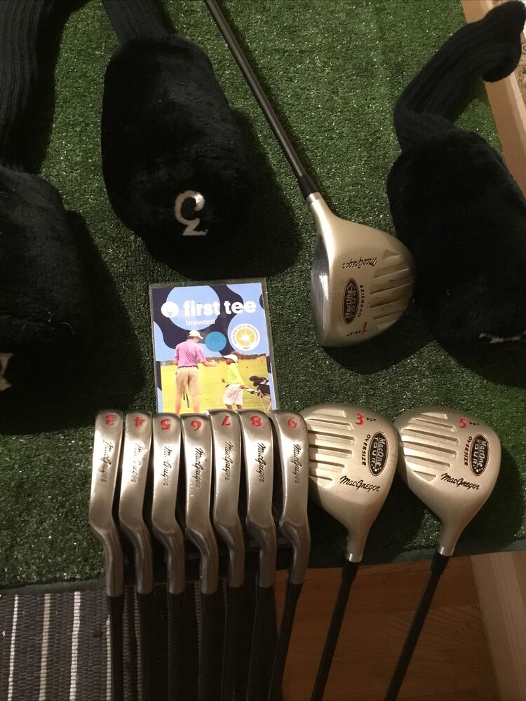 MacGregor MacOne Tour Oversize Full Set (D,3W,5W, 3-9 Irons)Medium Firm ...
