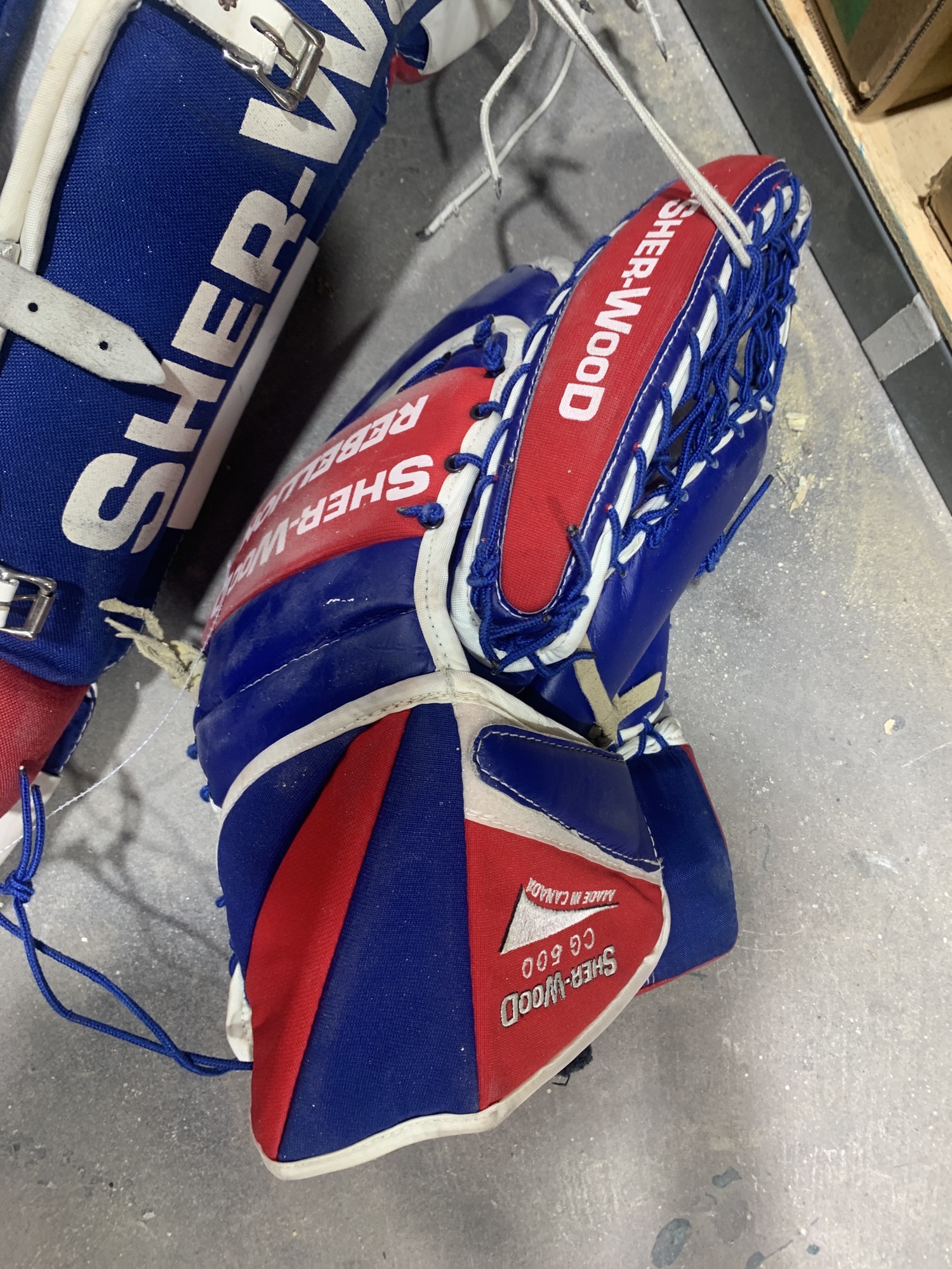 Used Sher-Wood Regular Goalie Full Set | SidelineSwap