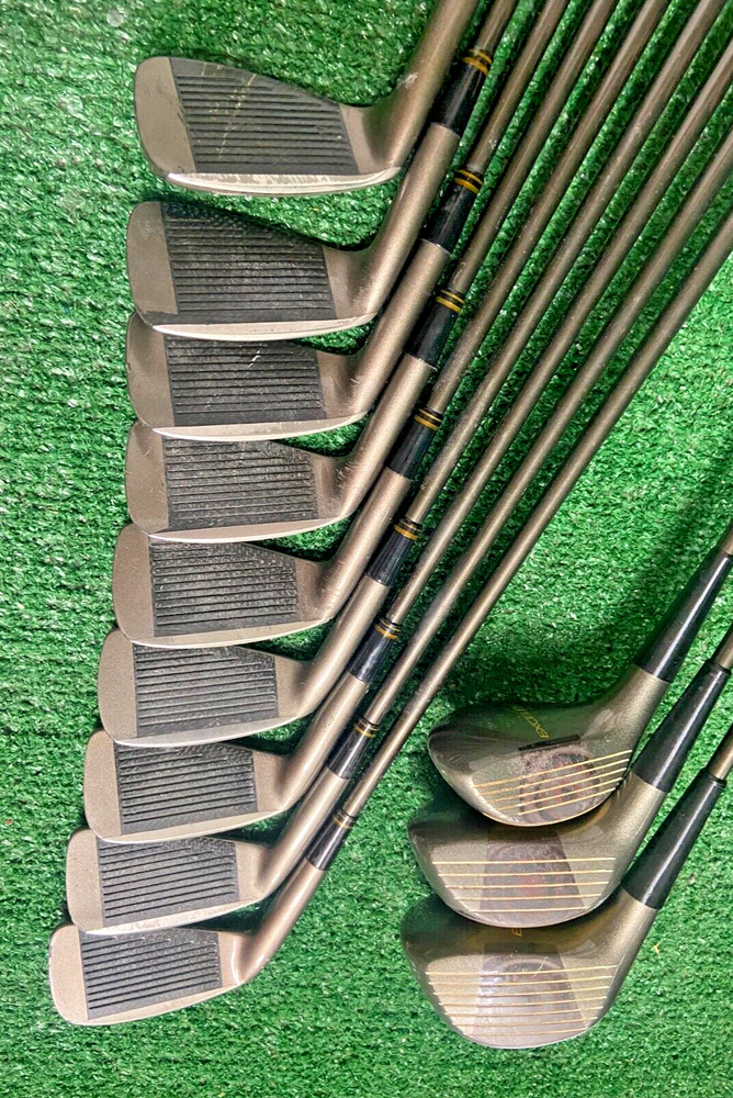 Daiwa Exceler Carbon Face Golf Set Driver,3w,5w,2-PW RH Whisker Stiff ...