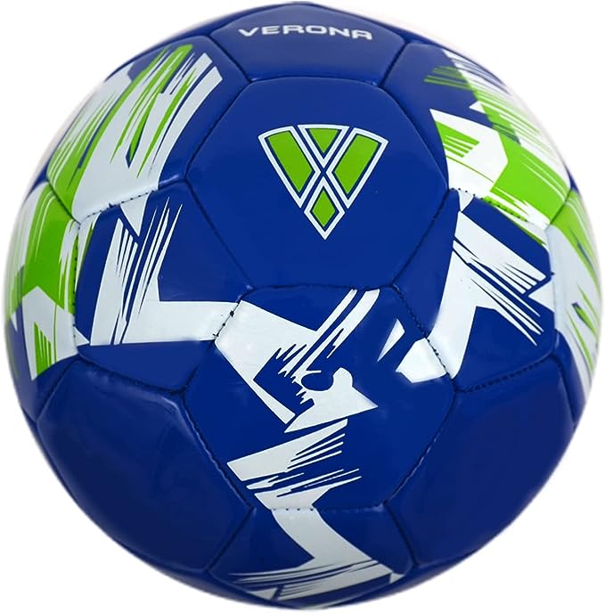 Vizari 'Verona' Soccer Ball | for Kids and Adults | Blue Size 4 ...