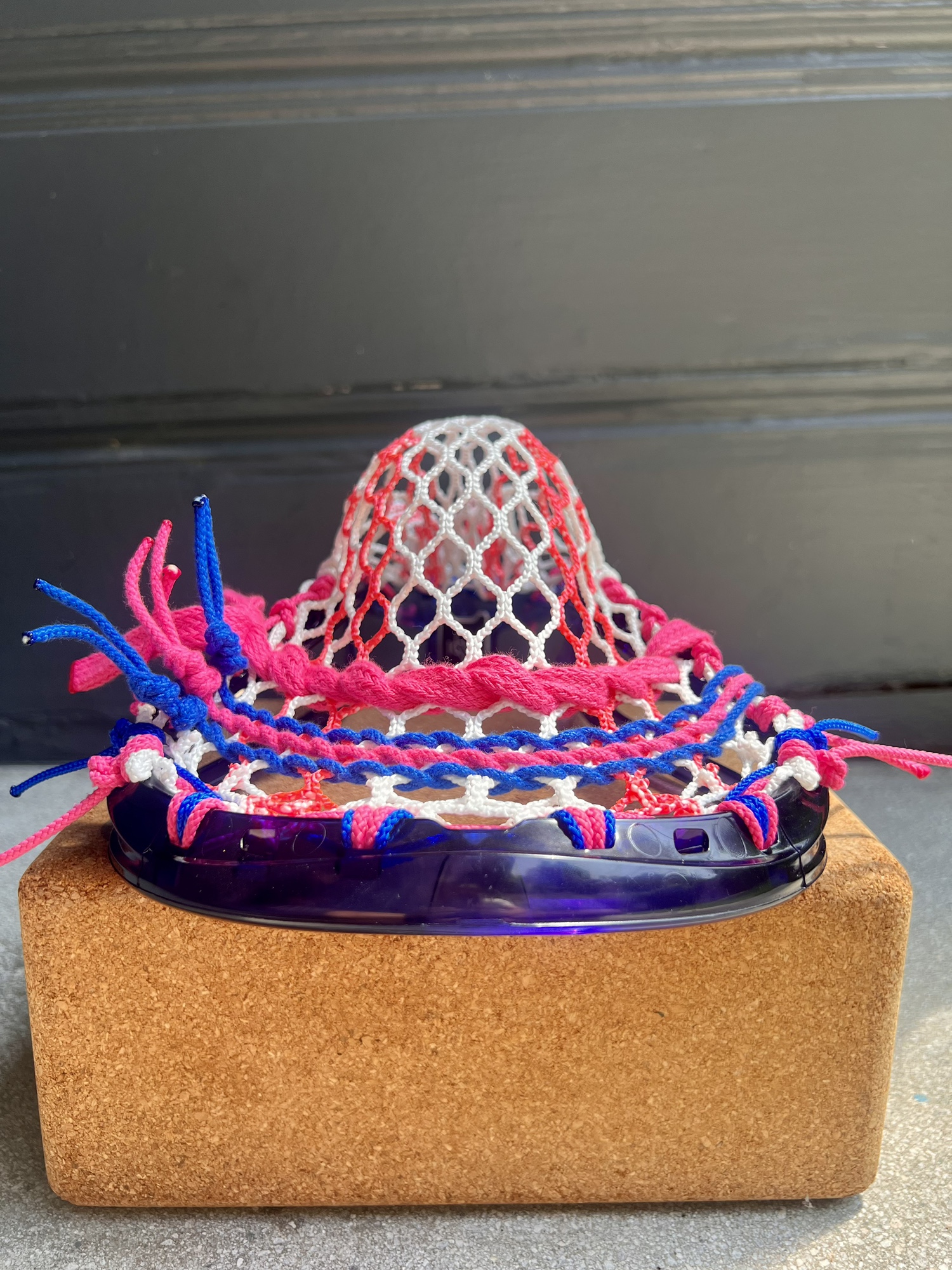 ECD Ion Dyed Navy To Blue - Pro Strung STX Pink Mesh | SidelineSwap