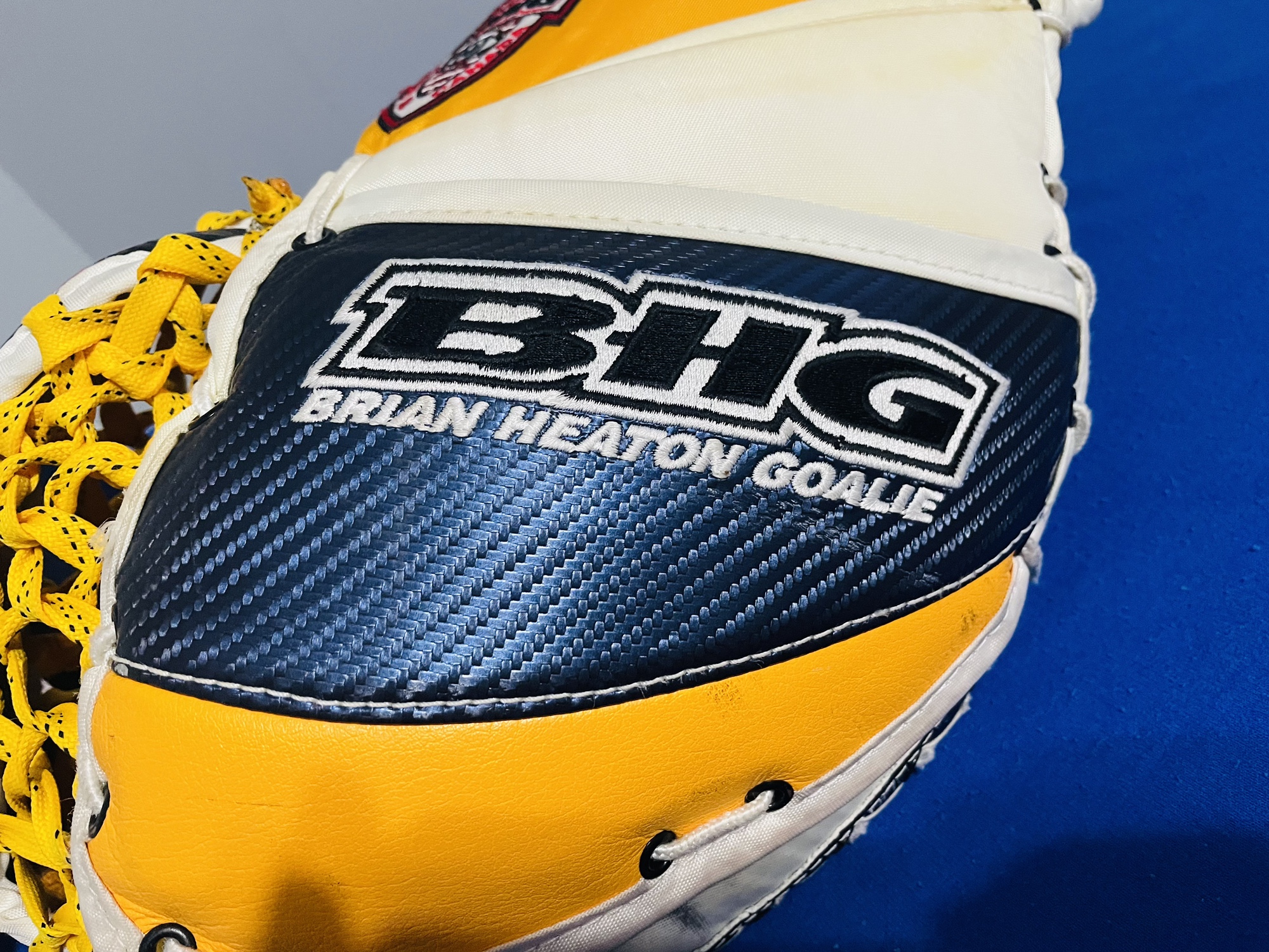 Brian Heaton goalie gloves | SidelineSwap