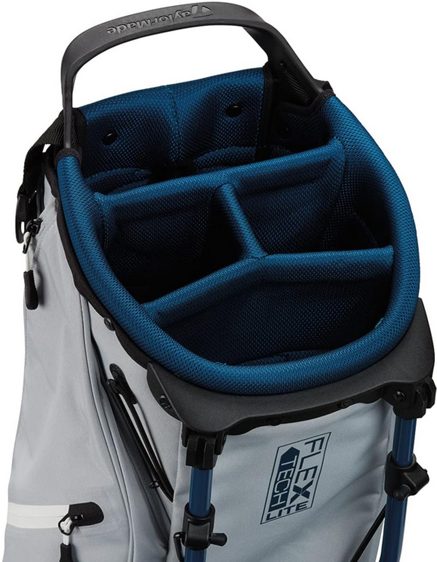 NEW 2023 TaylorMade Womens Flextech Lite Gray 4 Way Stand/Carry Bag | SidelineSwap