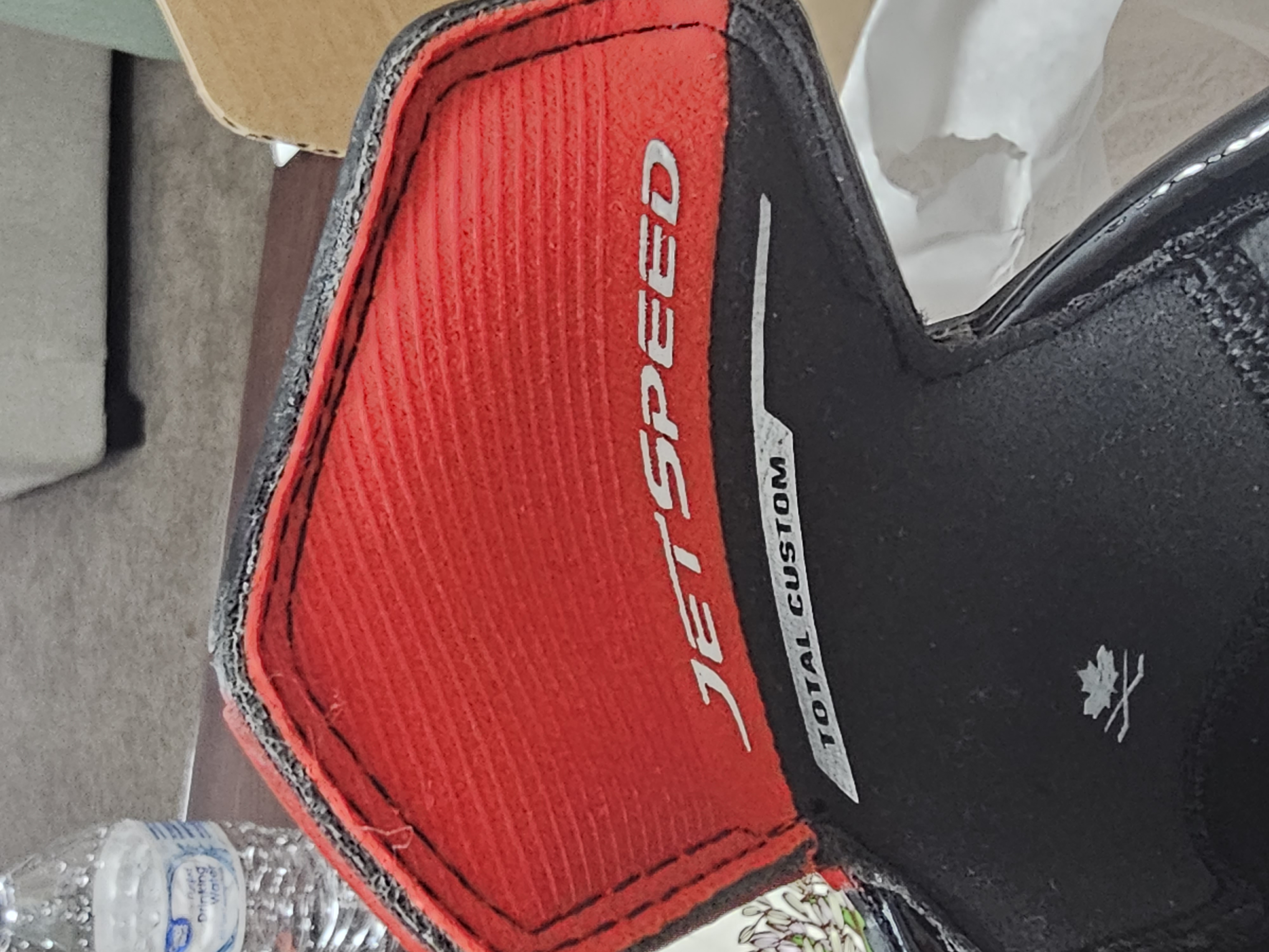 Senior Total Custom CCM JetSpeed FT4 Pro Hockey Skates Regular Width ...