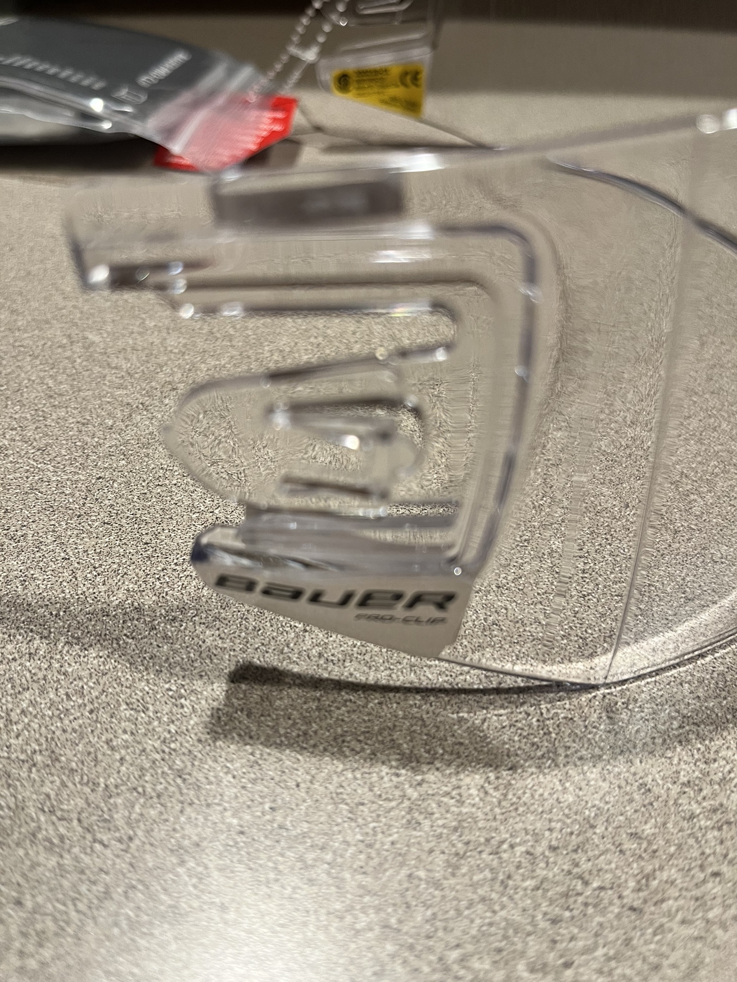 New Bauer Straight Certified Visor HDO Pro Clip | SidelineSwap