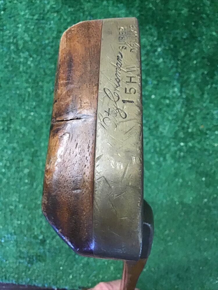 Otey Crisman 15HW Super Deluxe Putter With Hickory Wood Shaft 35 ...