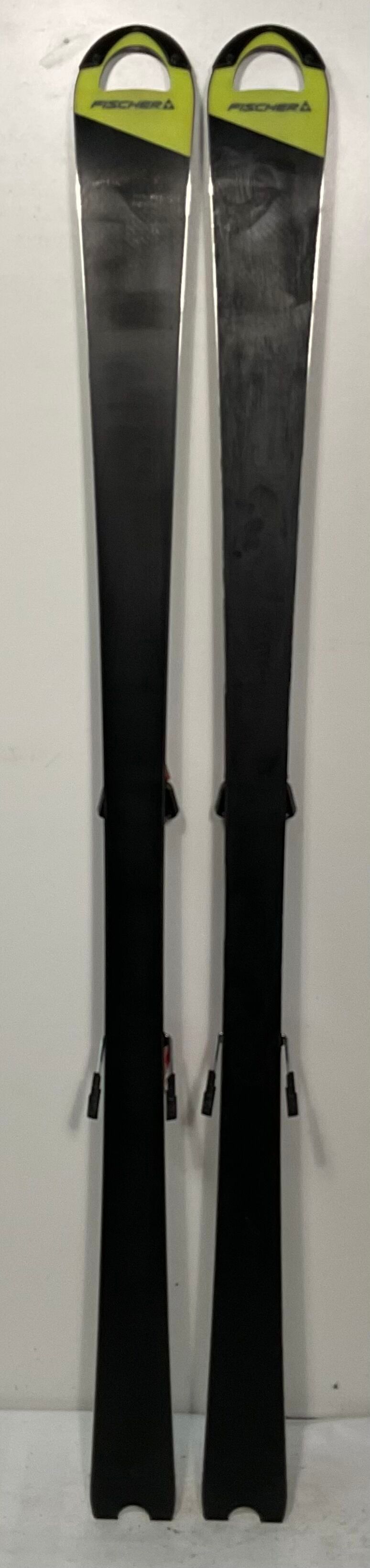 Used Fischer Racing 165cm RC4 World Cup SL Skis With Head Freeflex Pro 14 Bindings (472A ...