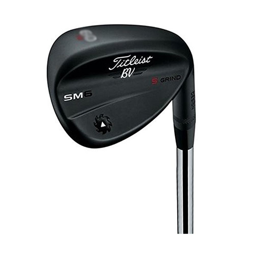 Titleist Vokey SM6 Gap Wedge 52* 12* (Jet Black, F Grind) Golf | SidelineSwap