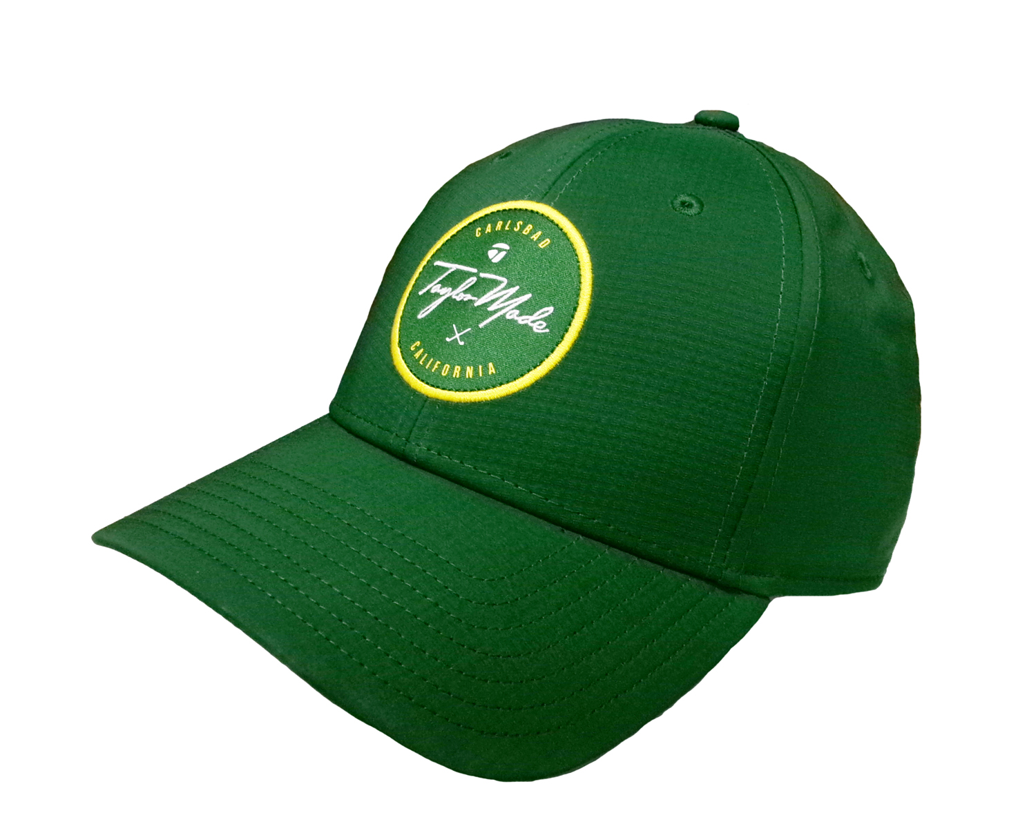 NEW TaylorMade Circle Patch Radar Green/Yellow Adjustable Golf Hat/Cap | SidelineSwap