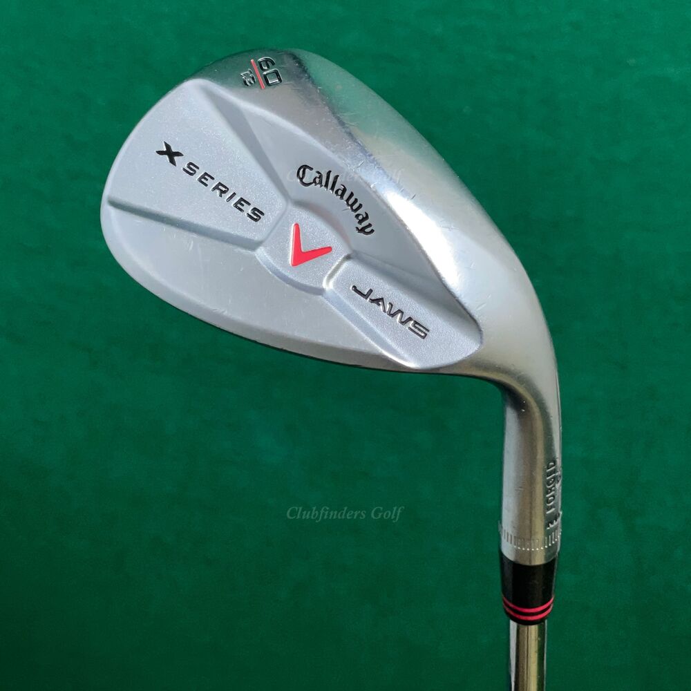 Callaway X Series Jaws MD Forged 60-13 60° Lob Wedge Factory Steel Wedge Flex | SidelineSwap