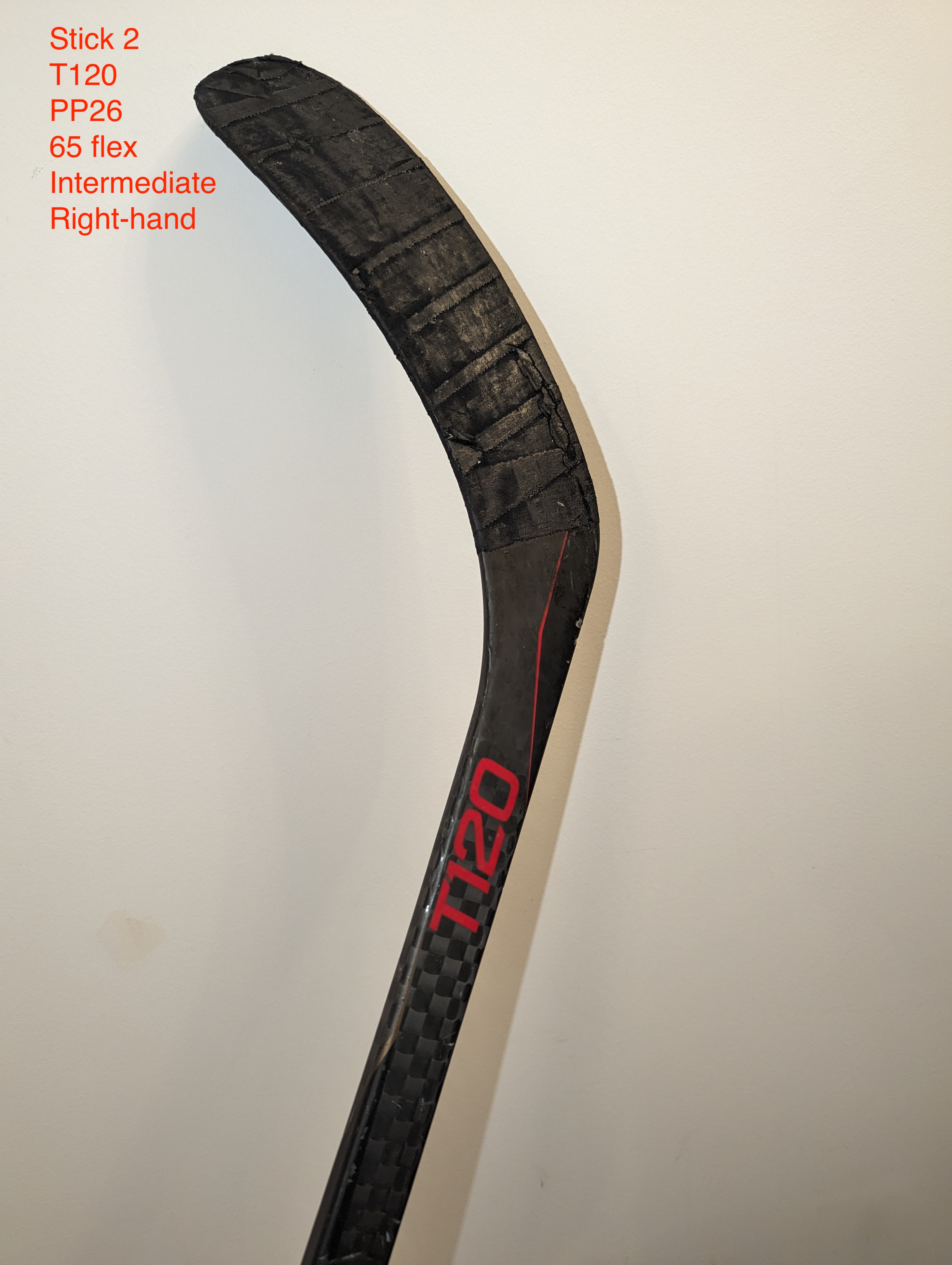 Sher-Wood T120 Hockey Stick PP26 Intermediate Right Handed | SidelineSwap