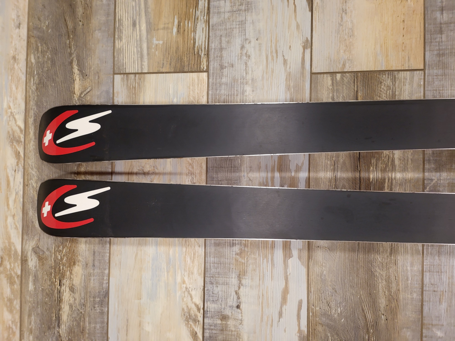 Stockli 176 cm LASER GS FIS Skis With Salomon X12 Bindings and race ...