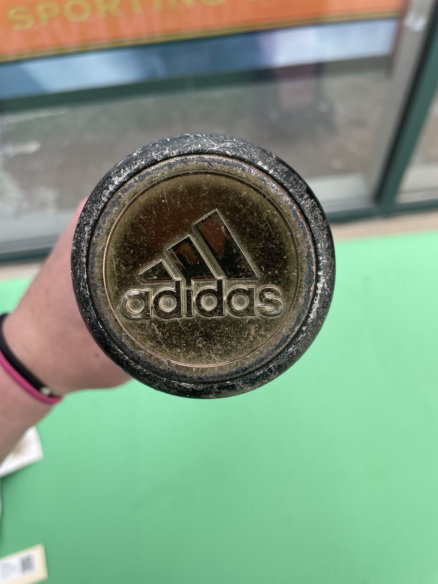 Used BBCOR Certified 2018 Adidas Aero Burner Alloy Bat -3 31OZ 34 ...