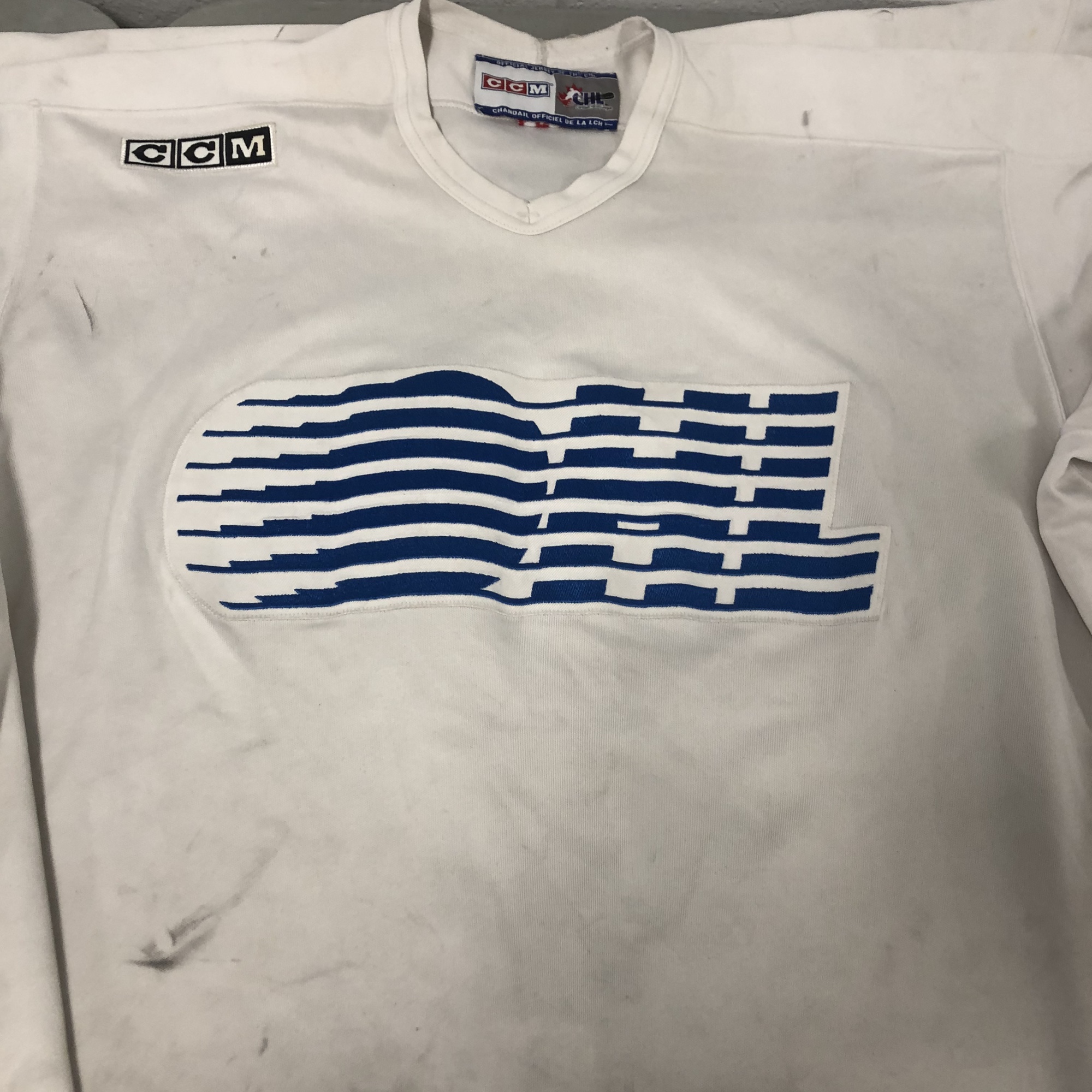 OHL RBK white practice jersey | SidelineSwap