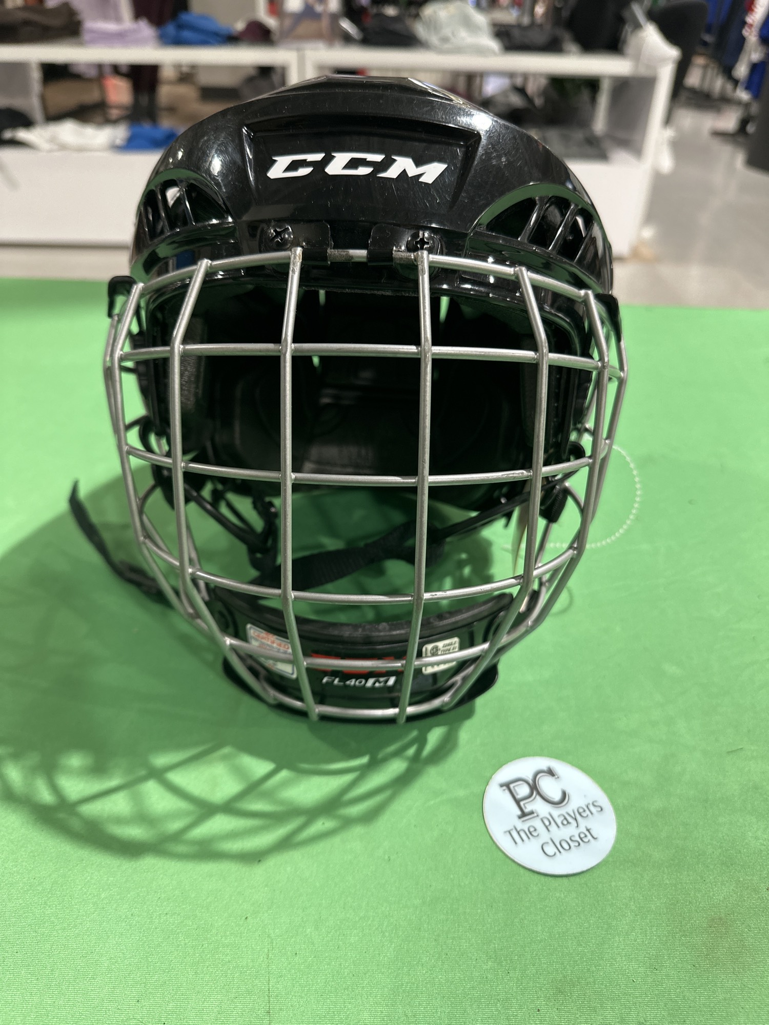 Used Medium CCM FL40 Helmet | SidelineSwap