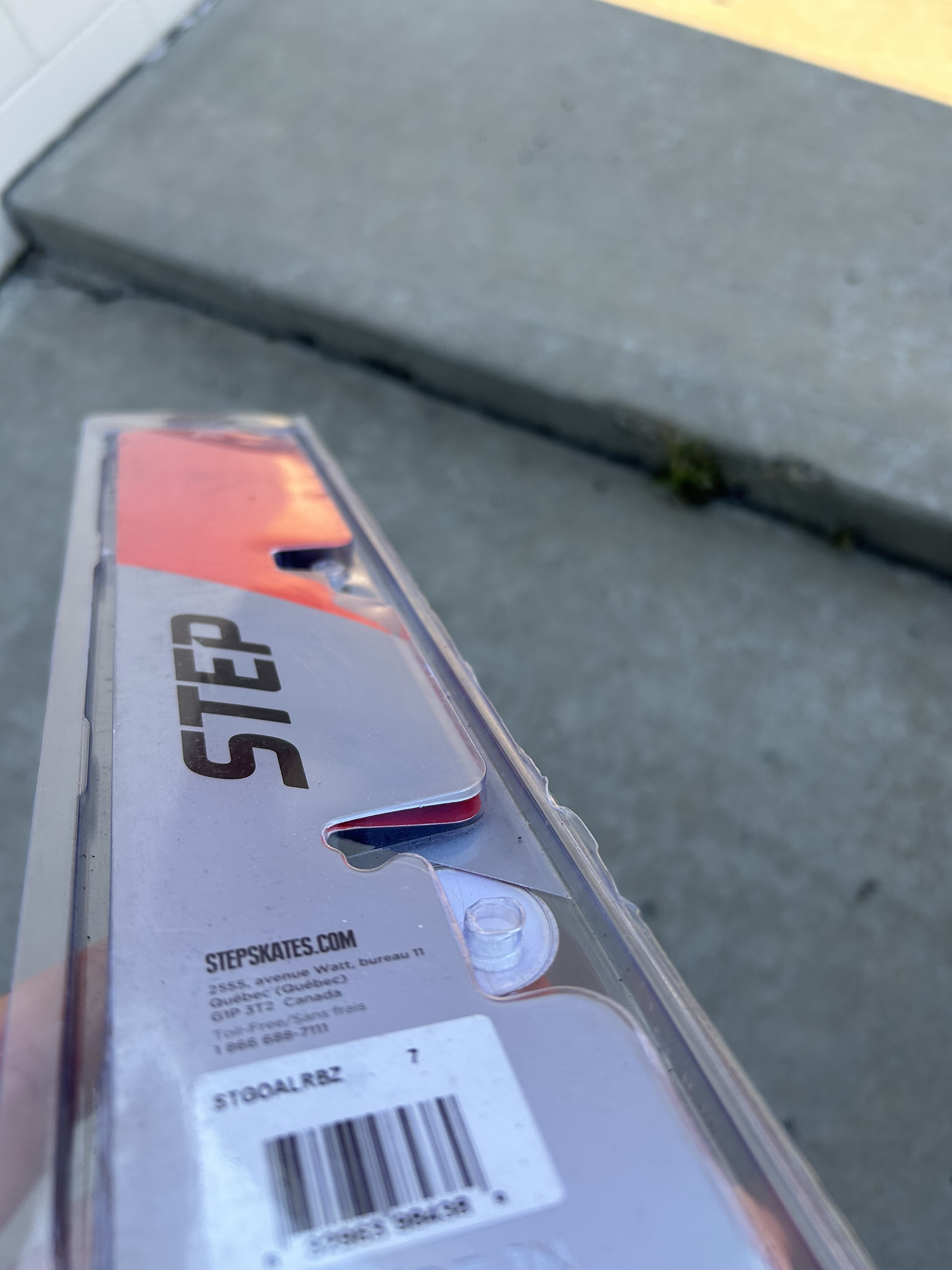 Step Steel Goalie Skate Blades, New, Size 7 | SidelineSwap