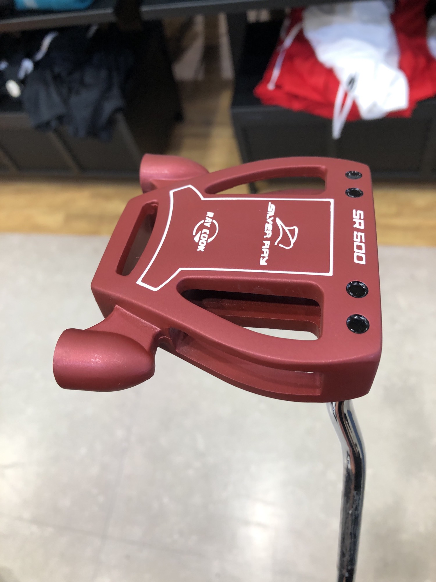 Used Men's Ray Cook Right Silver Ray SR500 Mallet Putter 34" | SidelineSwap
