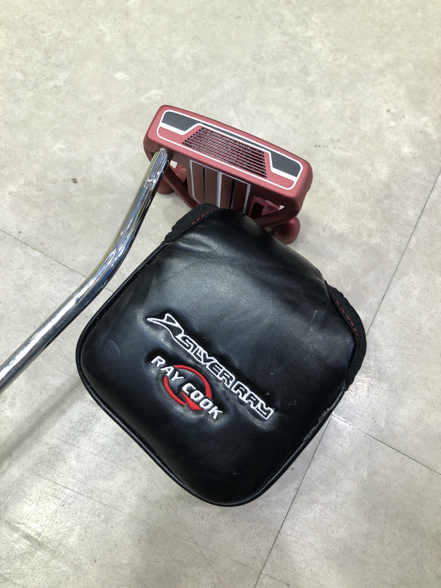 Used Men's Ray Cook Right Silver Ray SR500 Mallet Putter 34" | SidelineSwap
