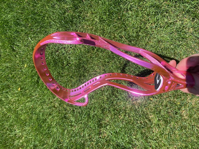Pink chrome Gait D lacrosse head | SidelineSwap