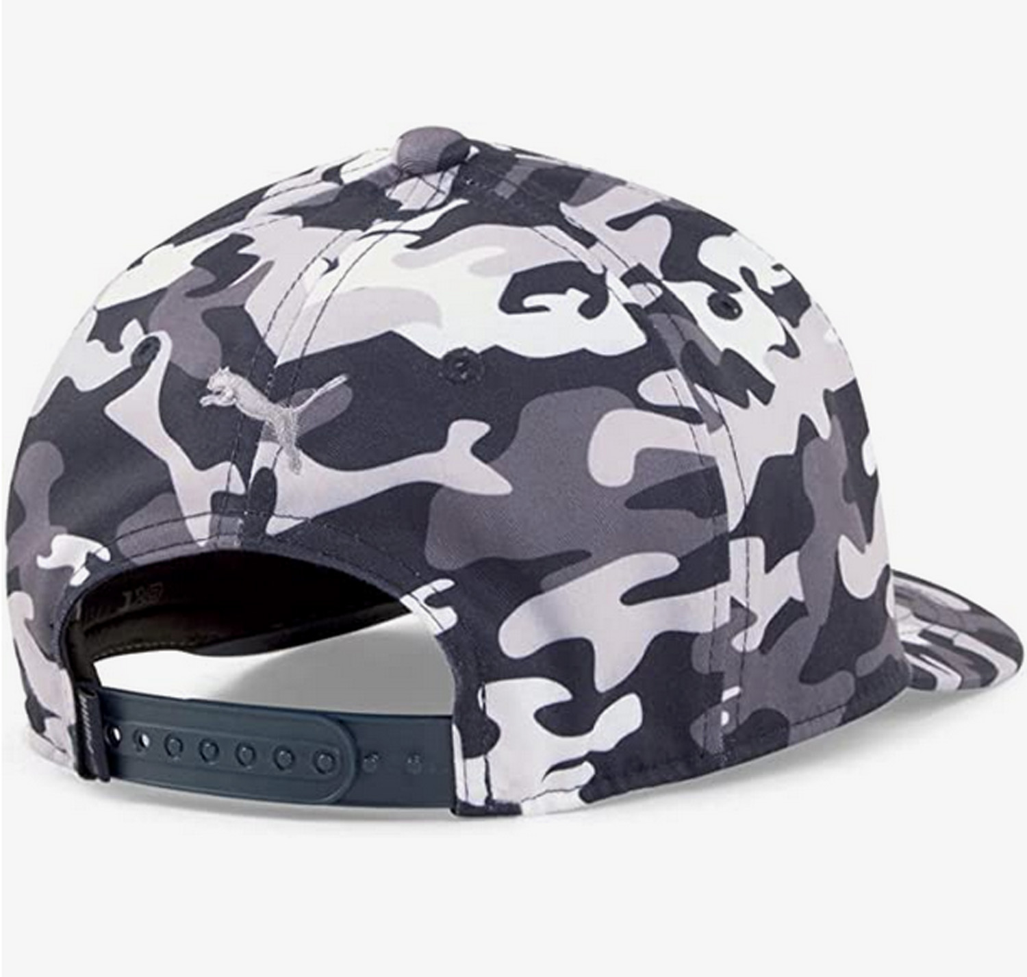 NEW Puma Camo Pattern Navy/High Rise Snapback Golf Hat/Cap | SidelineSwap