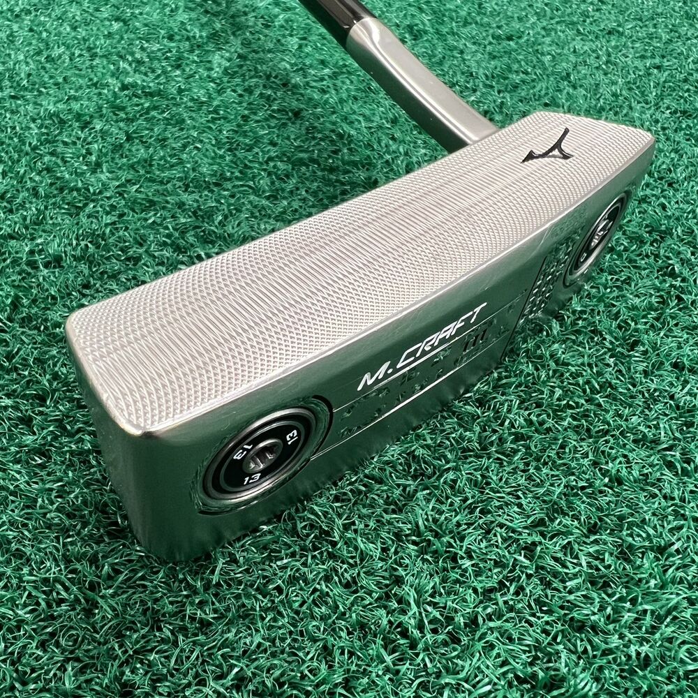 Mizuno M. Craft OMOI 01 34" Chrome Blade Putter Right Hand Black Shaft ...