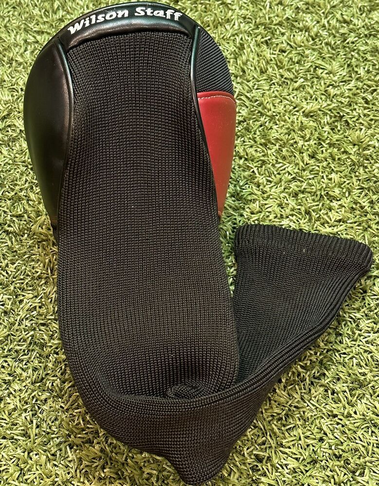 Wilson Staff D200 Driver Cover Headcover Black/Red MINT Condition ...