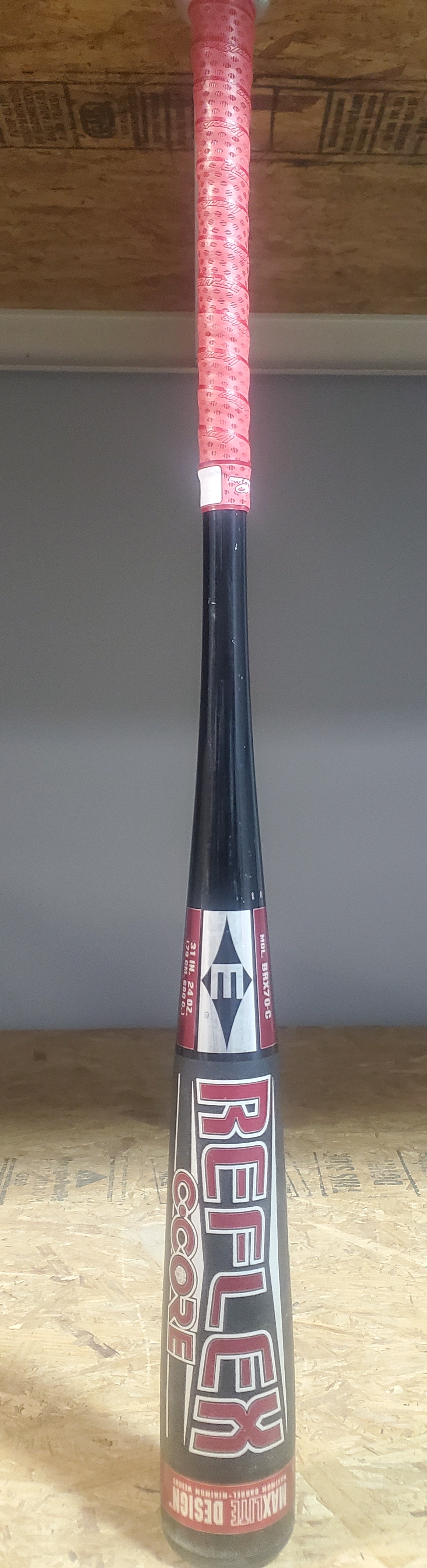 Used Easton Alloy Reflex C-Core Bat (-7) 24 oz 31" | SidelineSwap