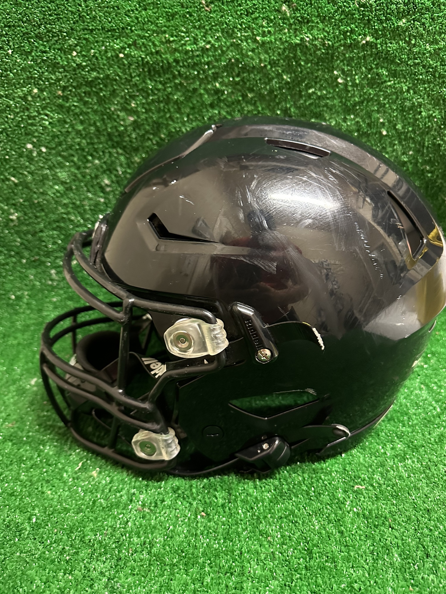 Adult Large - Riddell Speedflex Football Helmet - Black | SidelineSwap