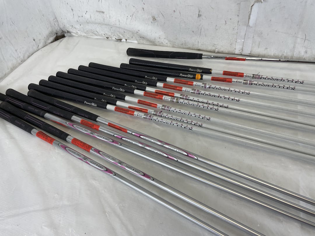 Used Square 2 Lght & Easy + Powerbilt Pro Sonic 15-piece Women's Golf ...